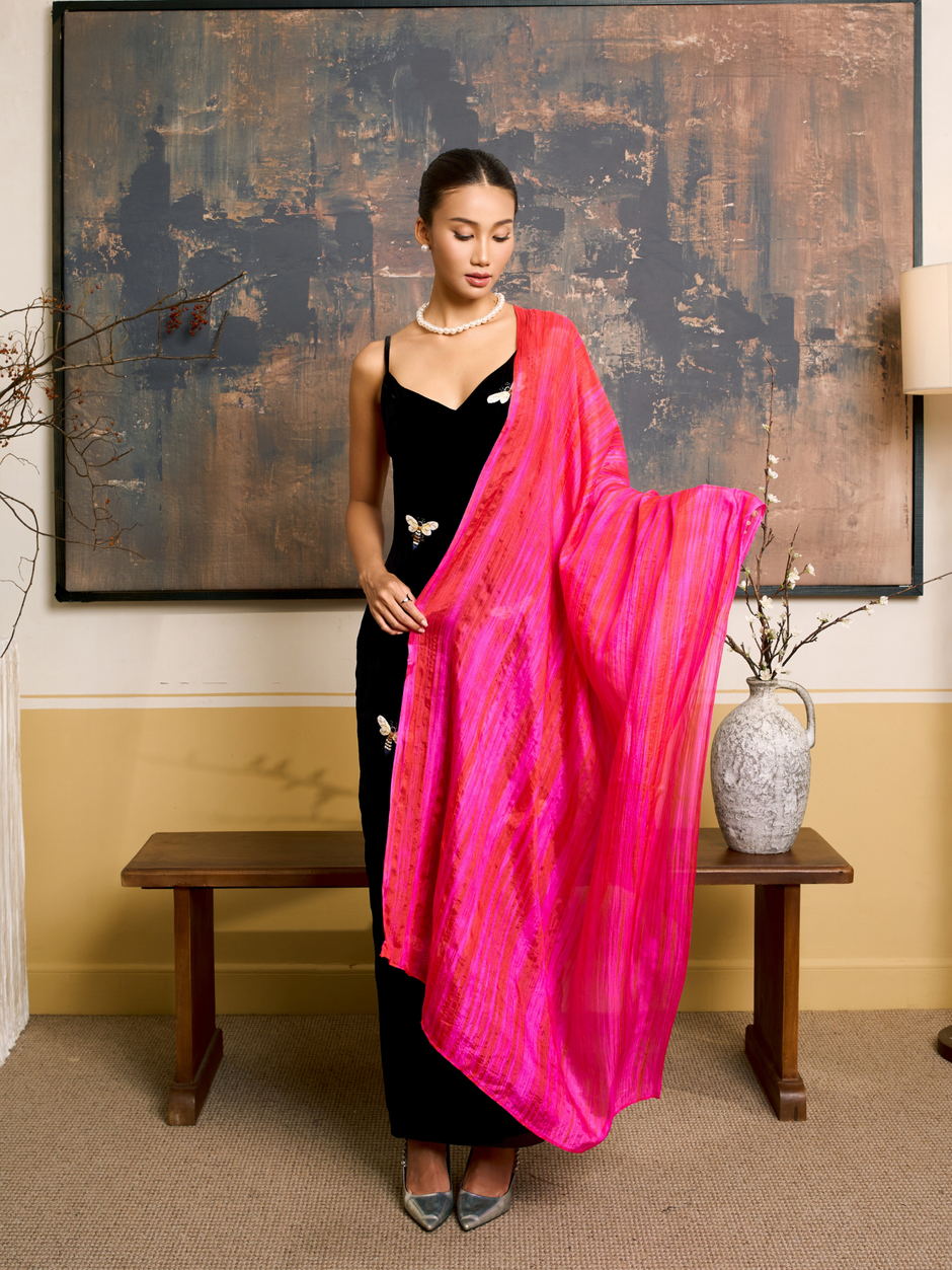 Brushstroke Silk Scarves – SilkandBears